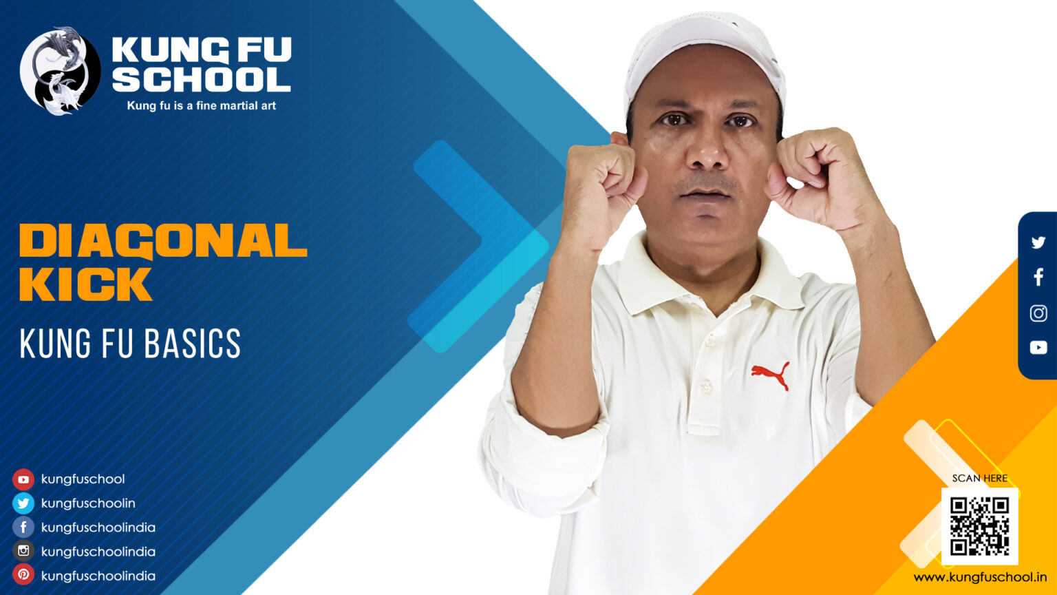 Diagonal Kick – Learn Kung Fu Kicks – Kung Fu Basics for Beginners ...